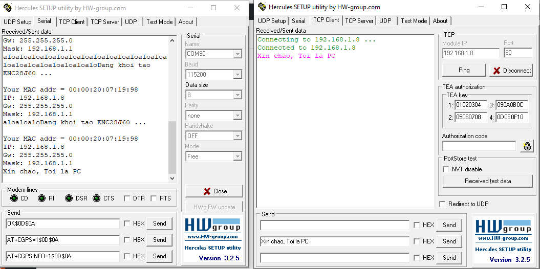 [ENC28J60] Bài 21: LWIP - Giao thức TCP với raw api - Tự học IoT, Lập trình nhúng